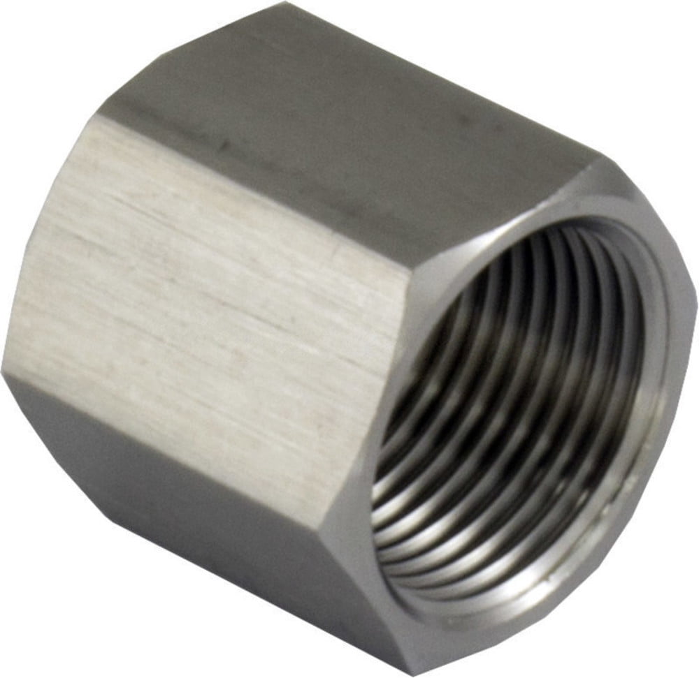 Hex Cap 1/2" Female NPT 304 Stainless Steel Pipe Fitting .5", 5 Pack ...