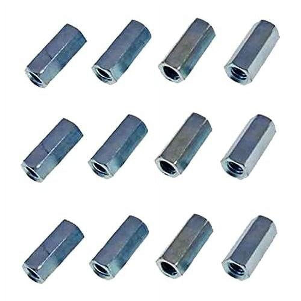 Hex Coupling Nut - Coupling Nuts 1/4-20 X 7/8" Long Coupling Nut, Hex Rod Coupling Nut With Zinc ...
