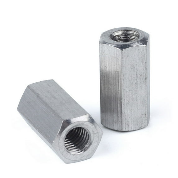 Hex Coupling Nuts M5 M6 M8 M10 M12 M16 M20 M24 304 Stainless Steel Rod ...