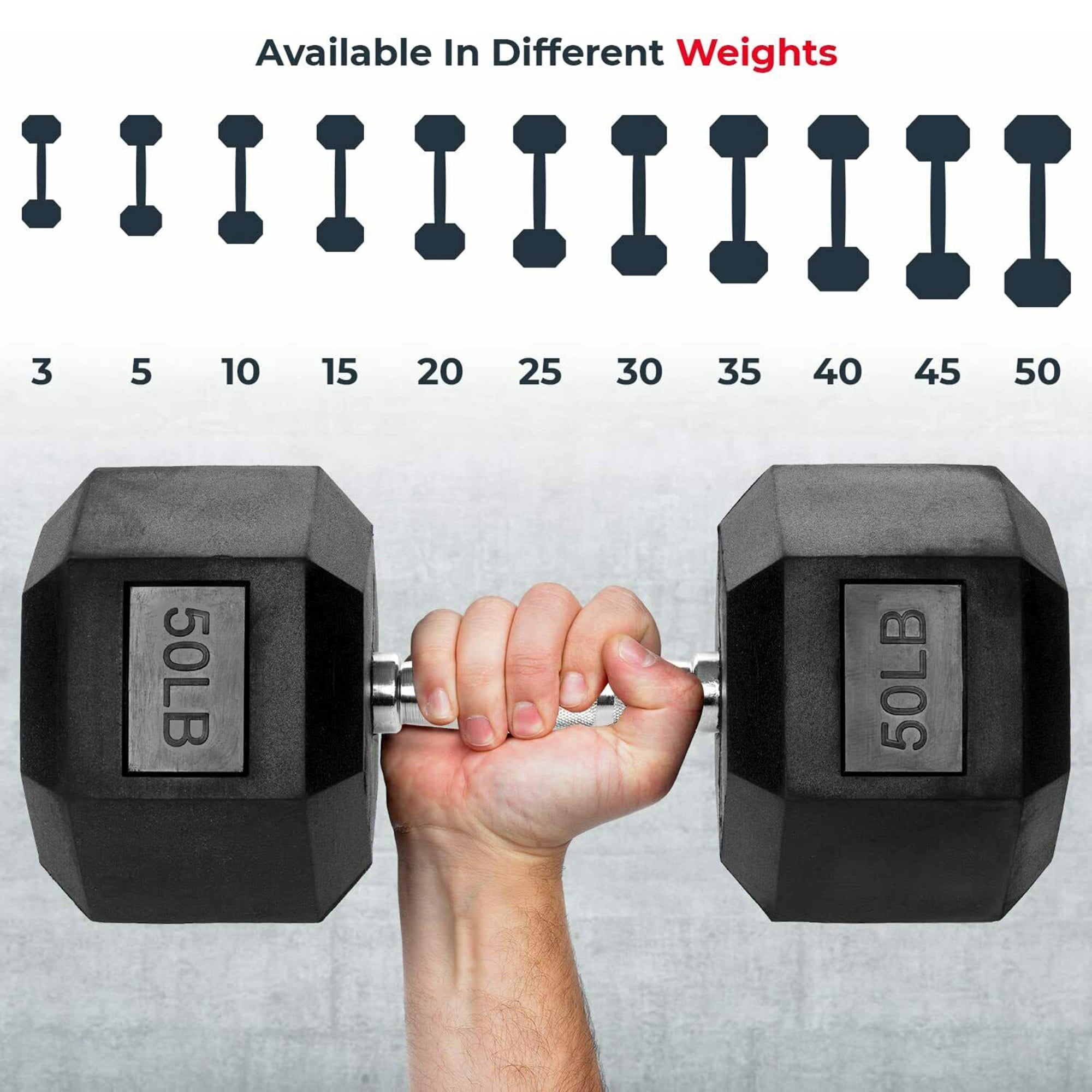 Hex Dumbbells - Fixed Hexagon Dumbbell -Heavy Duty Pvc Coated Weights ...