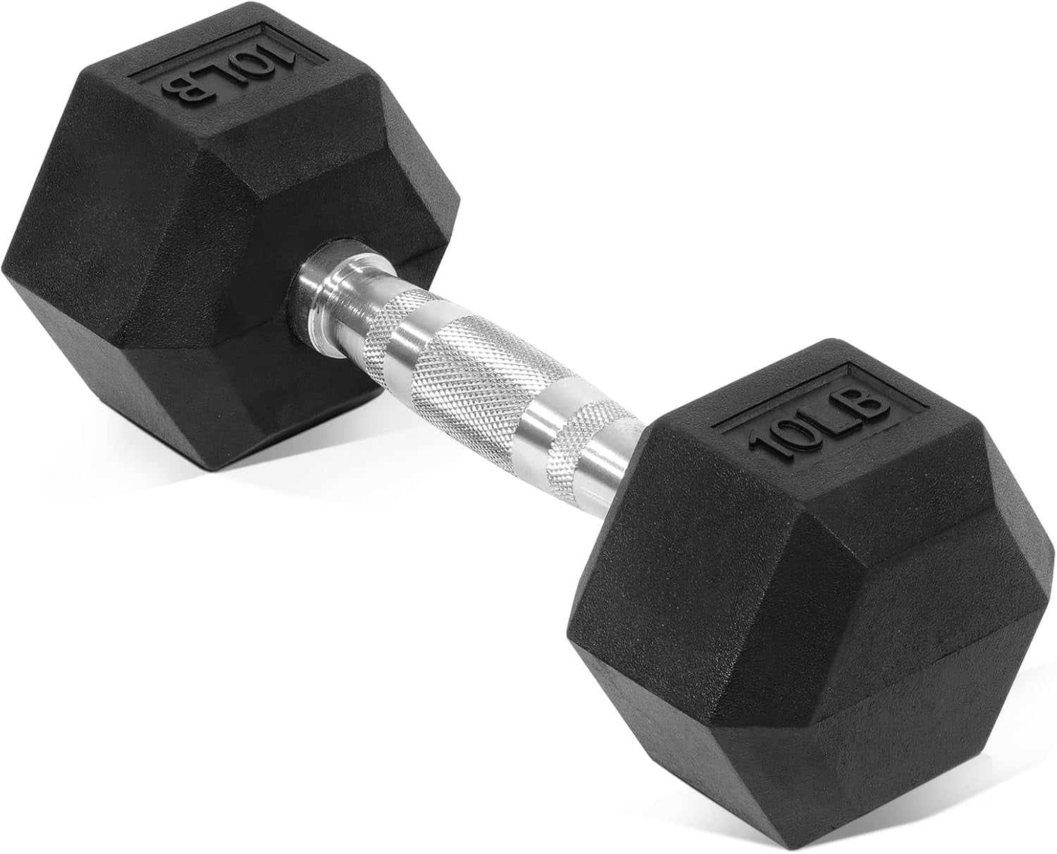 Hex Dumbbells Rubber Coated Hand Weights for Exercises and Fitness ...