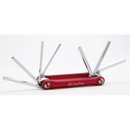 Hex Key Set, 7 Piece, Foldable, Magnetic Tips, 2.5mm to 6mm - Walmart.com