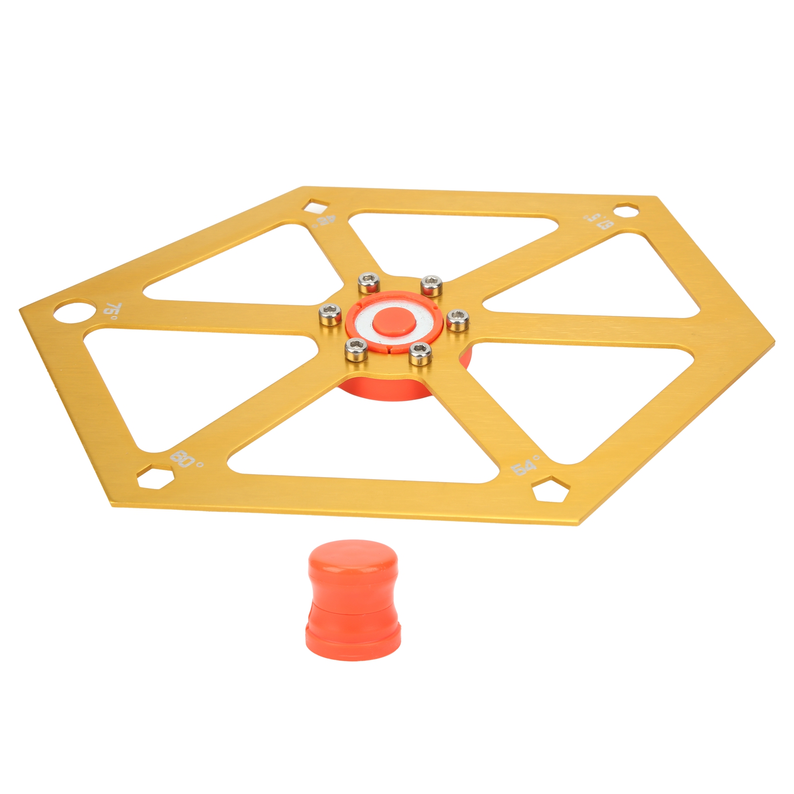 Hex Magnetic Aluminum Alloy Woodworking Angle Ruler, Table Saw ...