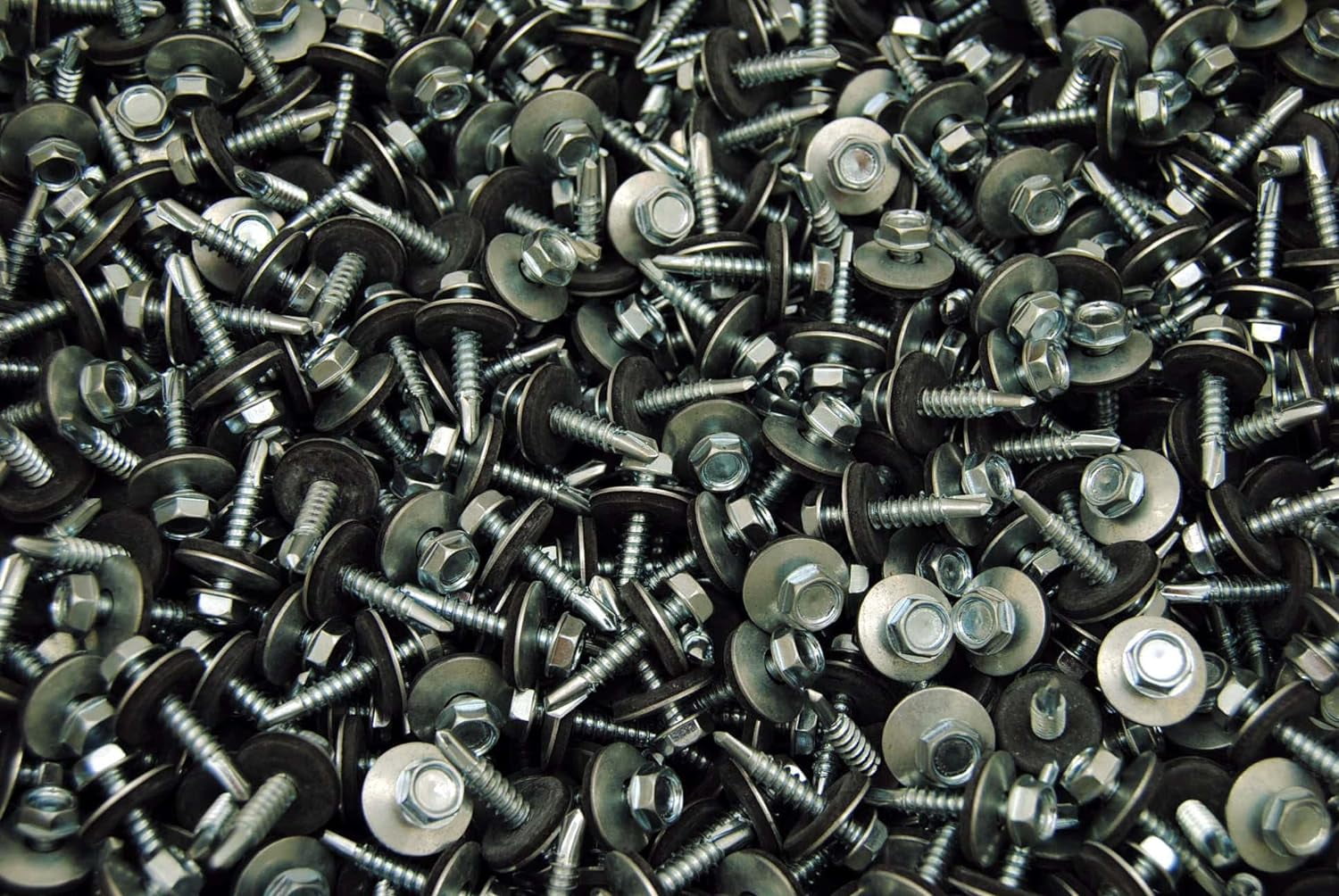 Hex Neo Tek Rubber Washer 10 x 1 Self-Drilling Roofing Siding Bulk ...