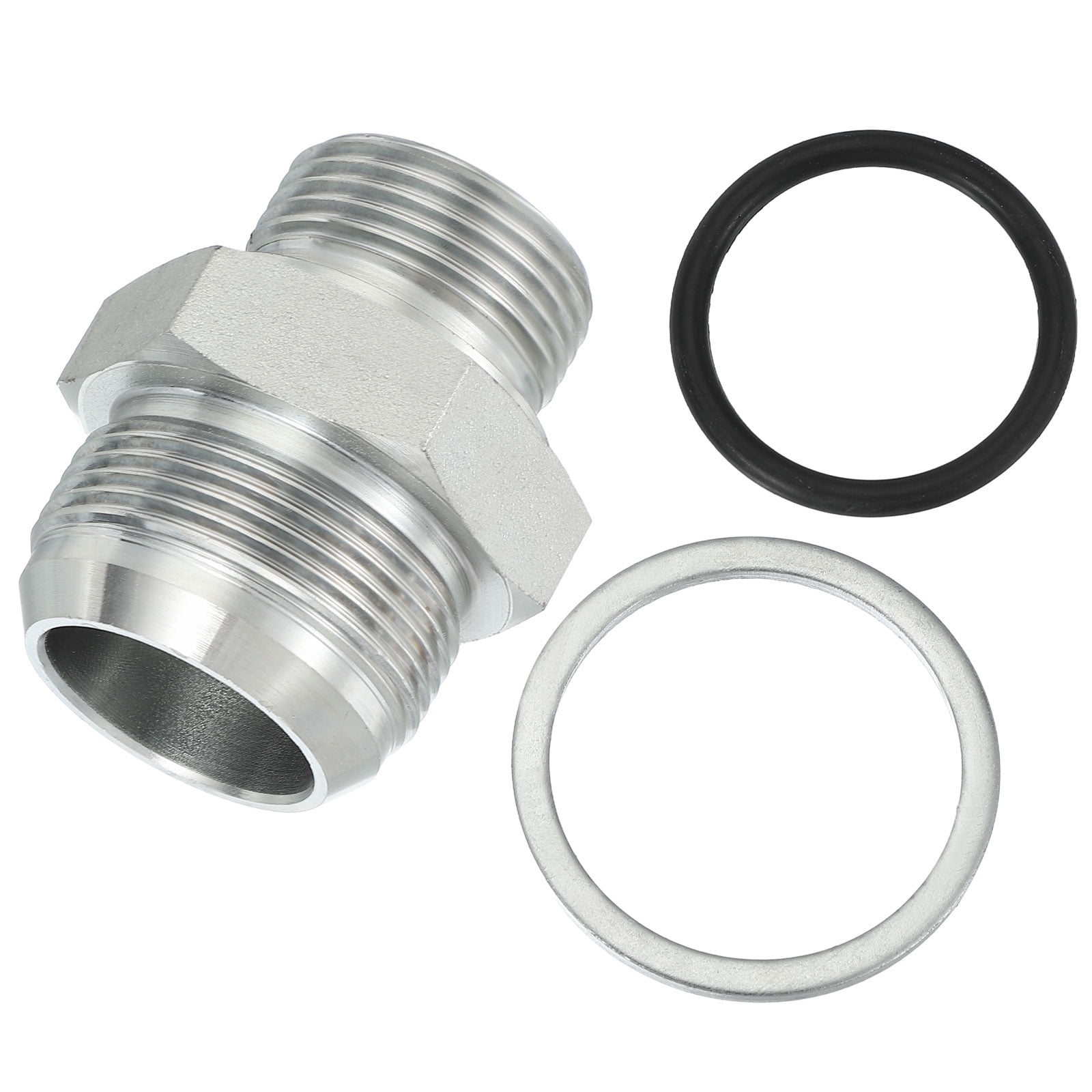 Hex Reducing Nipple Connectors Pipe Adapter 1 5/8" Male 37° Flare JIC x ...