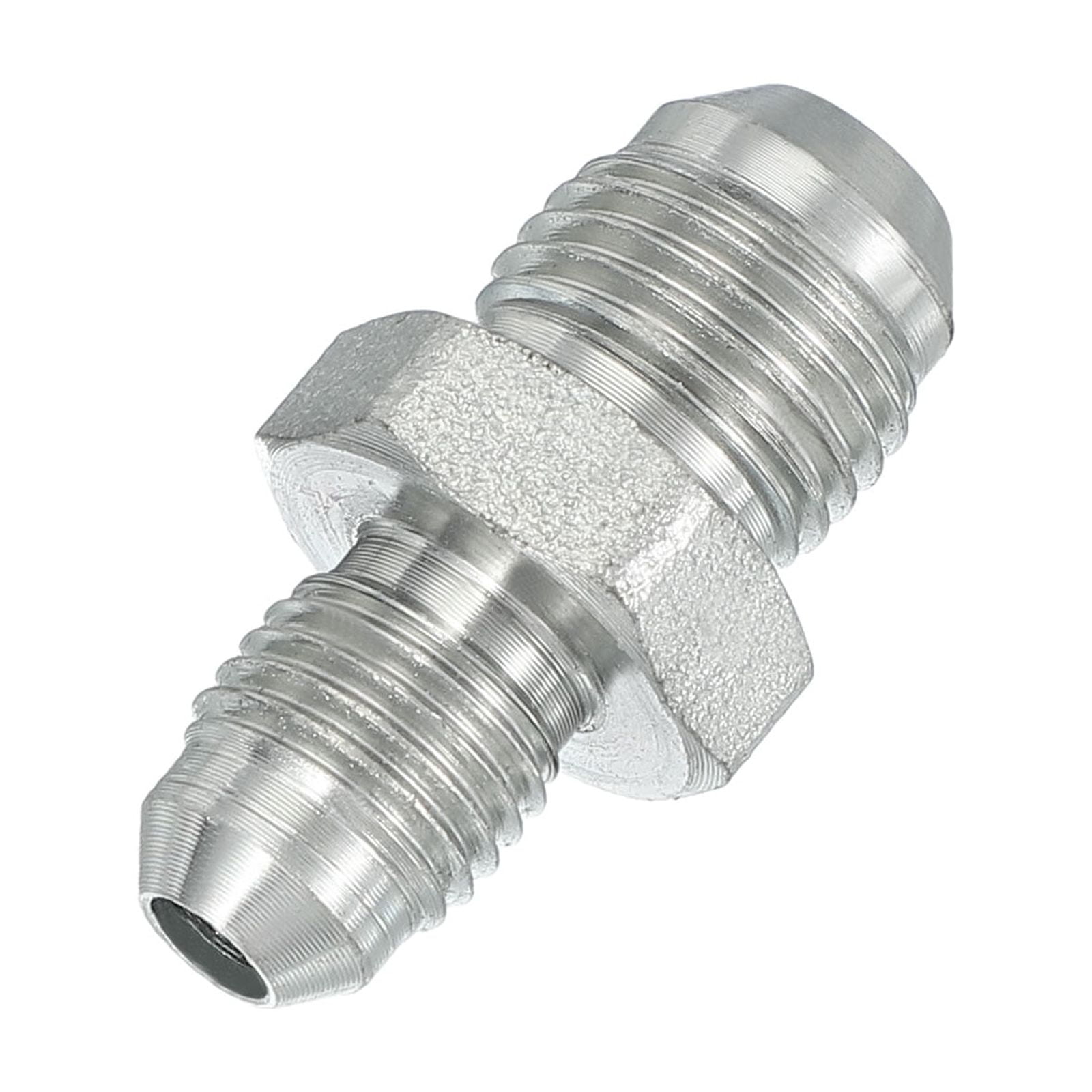 Hex Reducing Nipple Connectors Pipe Adapter 7/16" Male 37° Flare JIC x ...