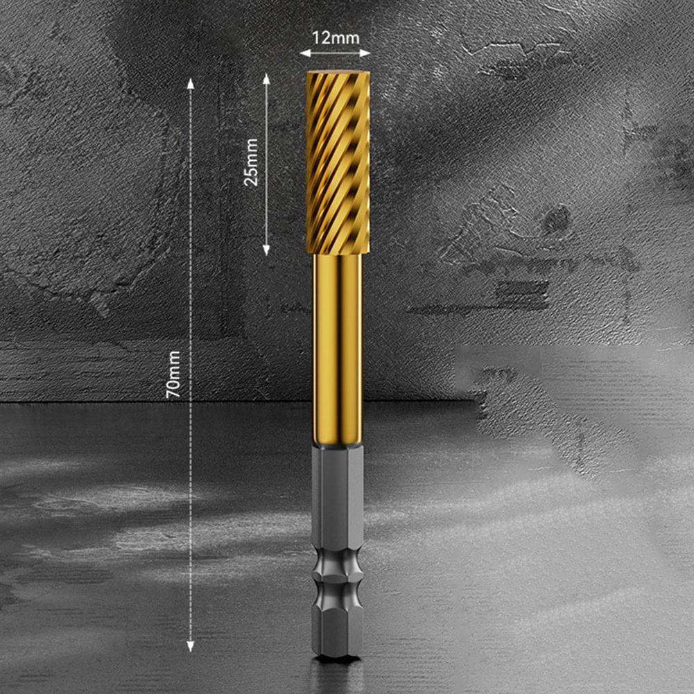 Hex Rotary Burr Cutter Rotary File For Milling Cutter Drill Bit ...