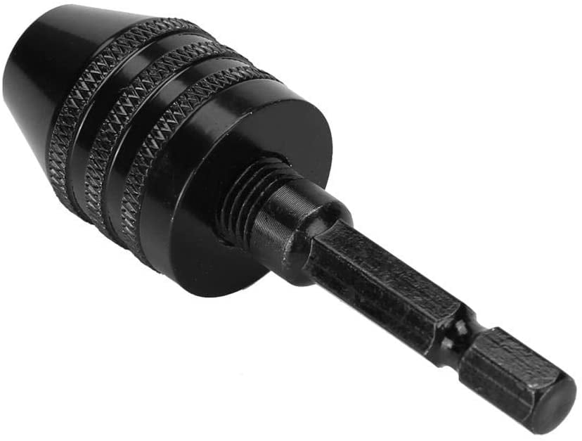 Hex Shank Keyless Drill Collet Adapter Capacity 6.5mm for Electric ...
