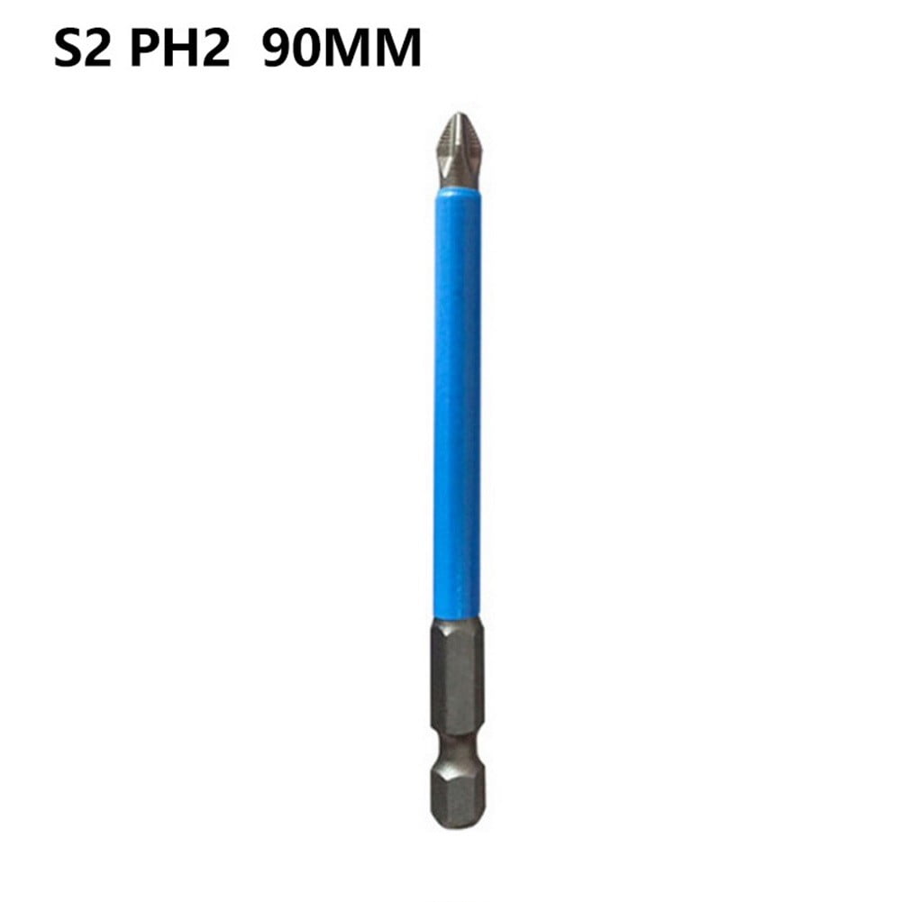 Hex Shank Magnetic Anti Slip Long Reach Electric Screwdriver 25-150mm ...