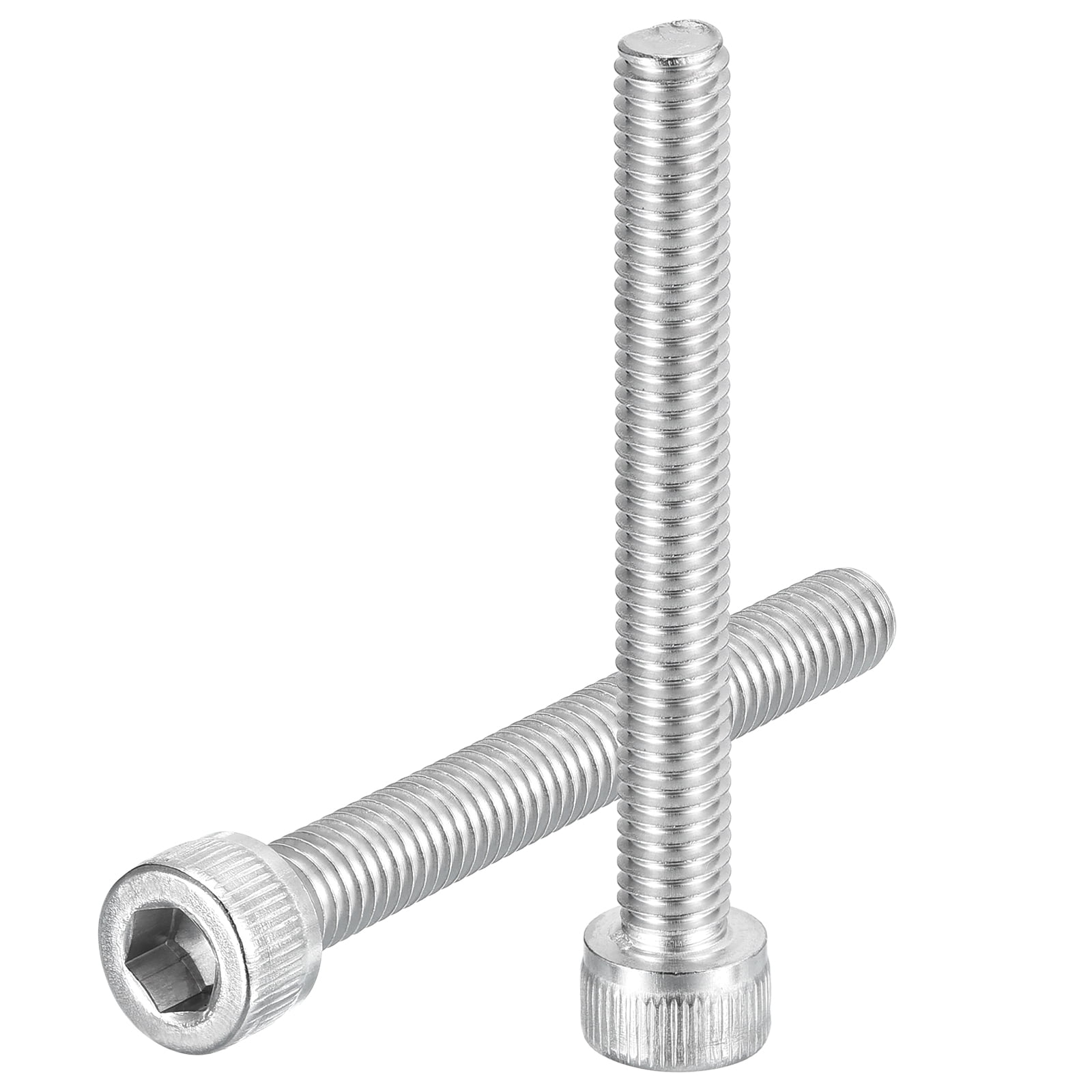 Hex Socket Bolts (M6-1x50), Grade 12.9 Stainless Steel Hex Socket Drive ...