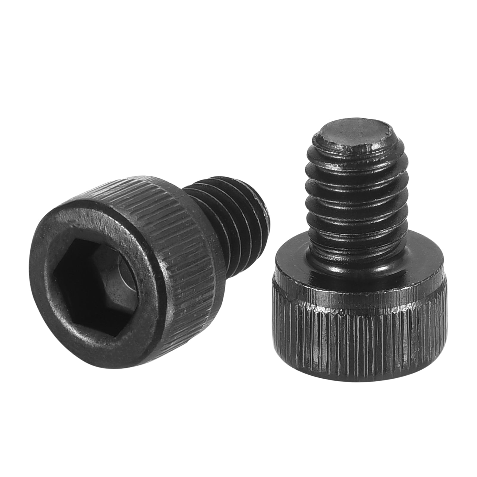 Hex Socket Bolts (M6-1x8), Grade 12.9 Carbon Steel Hex Socket Drive ...