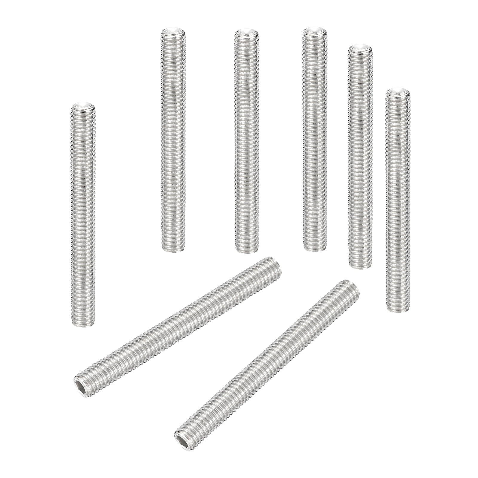 Hex Socket Grub Screw Flat Point Grub Bolt Stainless Steel Head Socket ...