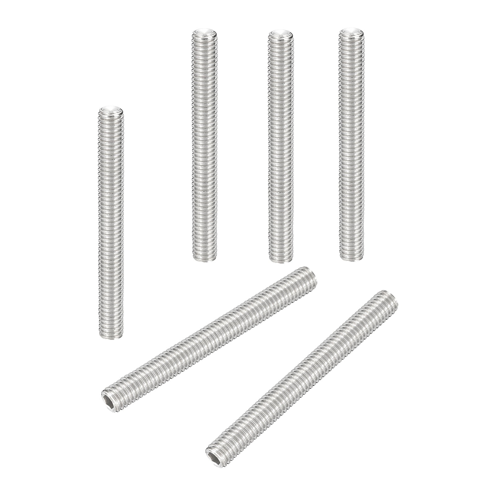 Hex Socket Grub Screw Flat Point Grub Bolt Stainless Steel Head Socket ...