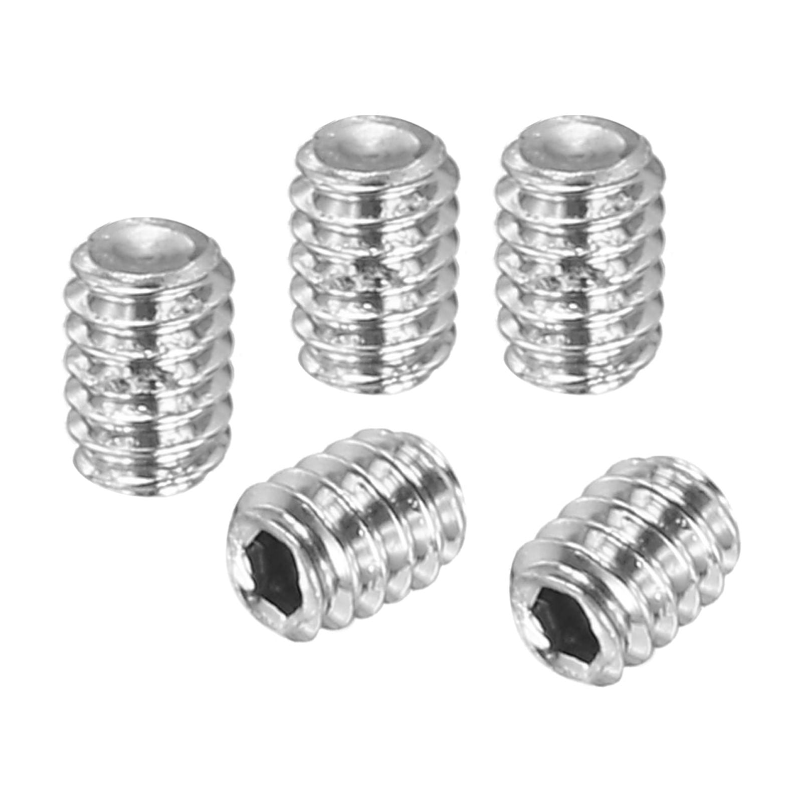 Hex Socket Grub Screw Flat Point Grub Bolt Stainless Steel Head Socket ...