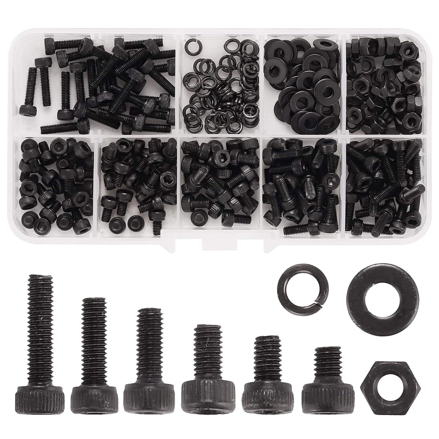 Hex Socket Head Cap Screw Assortment, High Quality Carbon Steel Fixing ...
