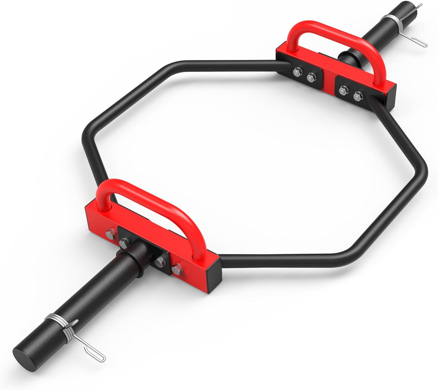 Hex Trap Bar 2-Inch Olympic Weightlifting Barbell,48.6" Deadlift Bar ...