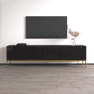 Nova 3K TV Stand for TVs up to 85", Mid-Century Modern Matte 73 ...