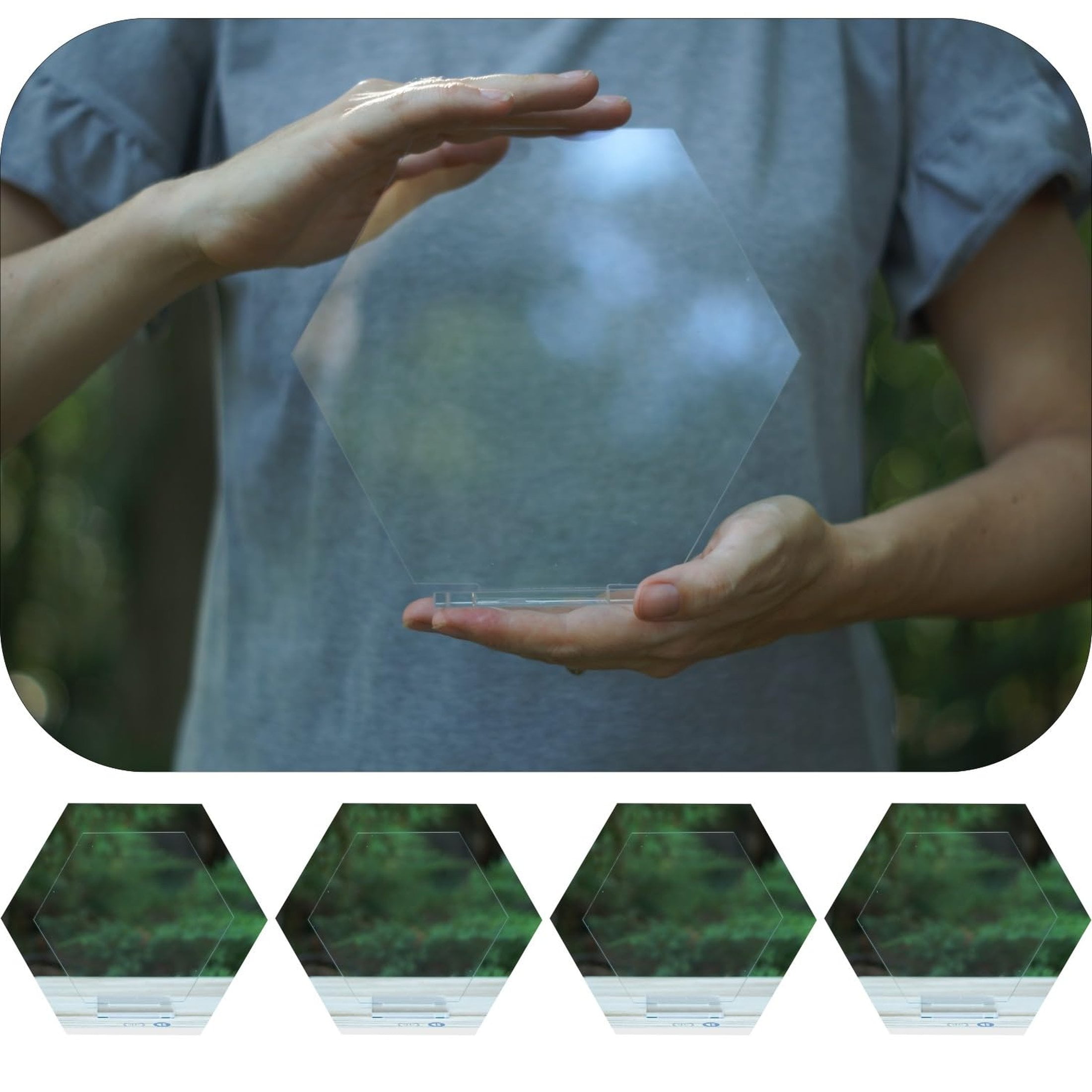 HexaTable Blanks: Set of 5 X-Large 8" Hexagon Signs for DIY Table ...