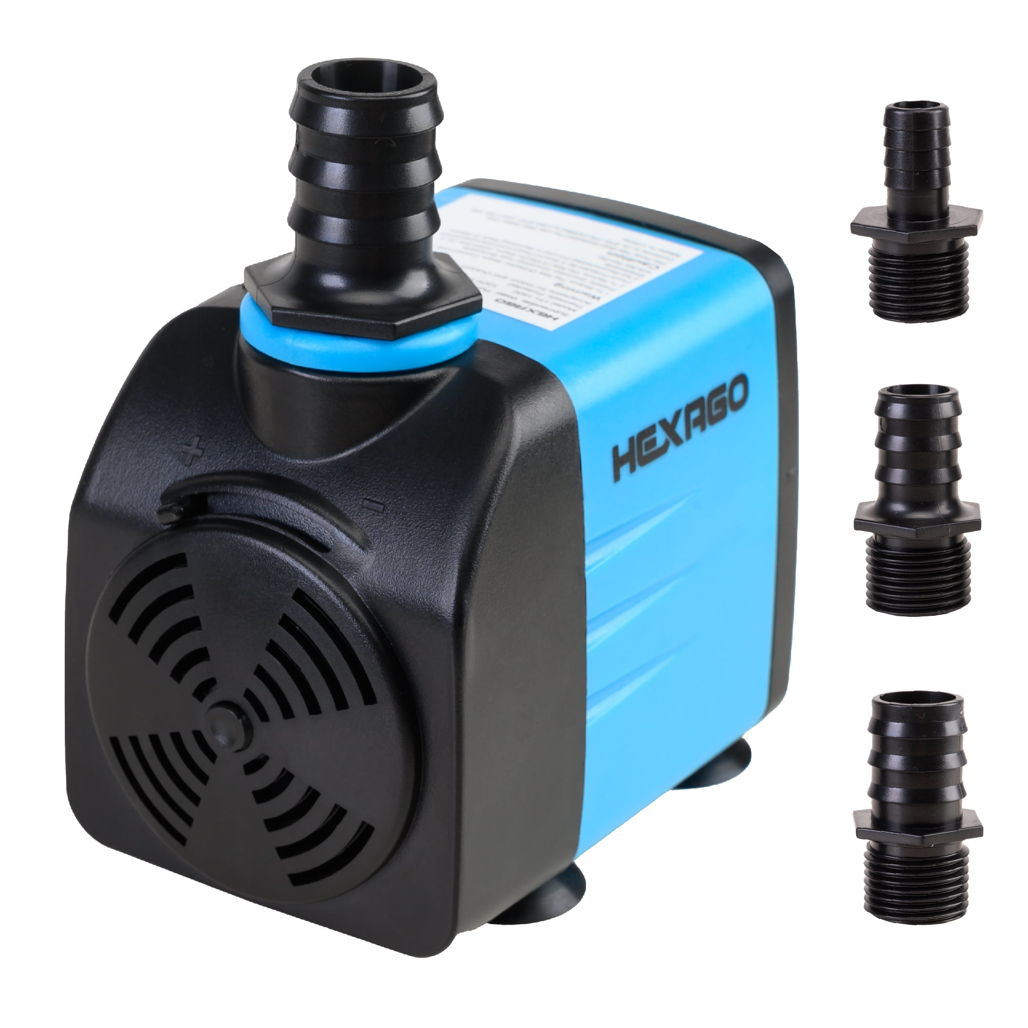 Hexago 400GPH Submersible Pump, Ultra Quiet Water Fountain Pumps with ...