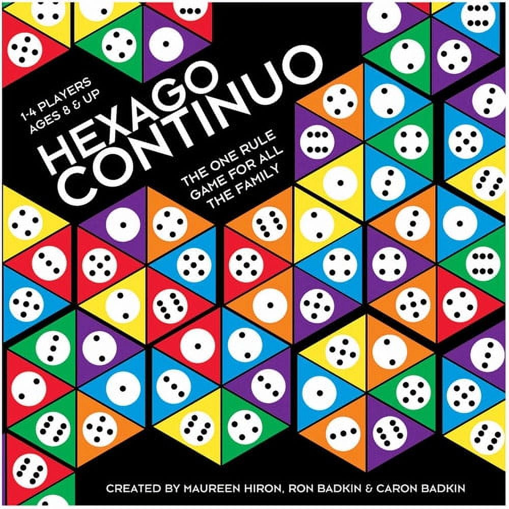 U.S. Games Systems Hexago Continuo Board Game for Kids and Adults, Ages ...