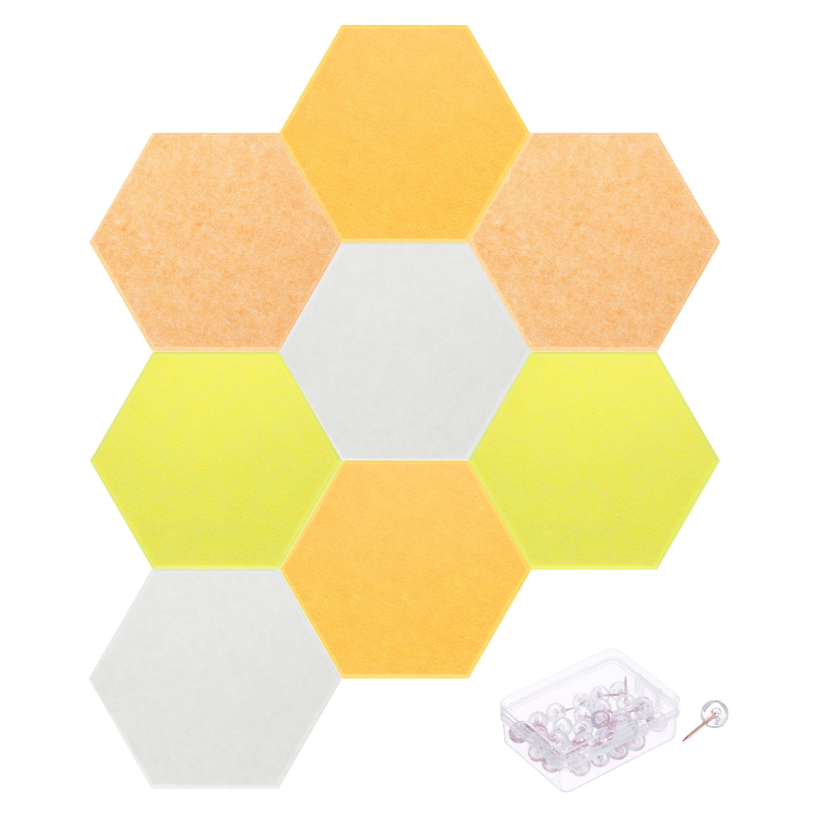 Hexagon Acoustic Panels B1 Fireproof Soundproof Foam Panels with 30 ...