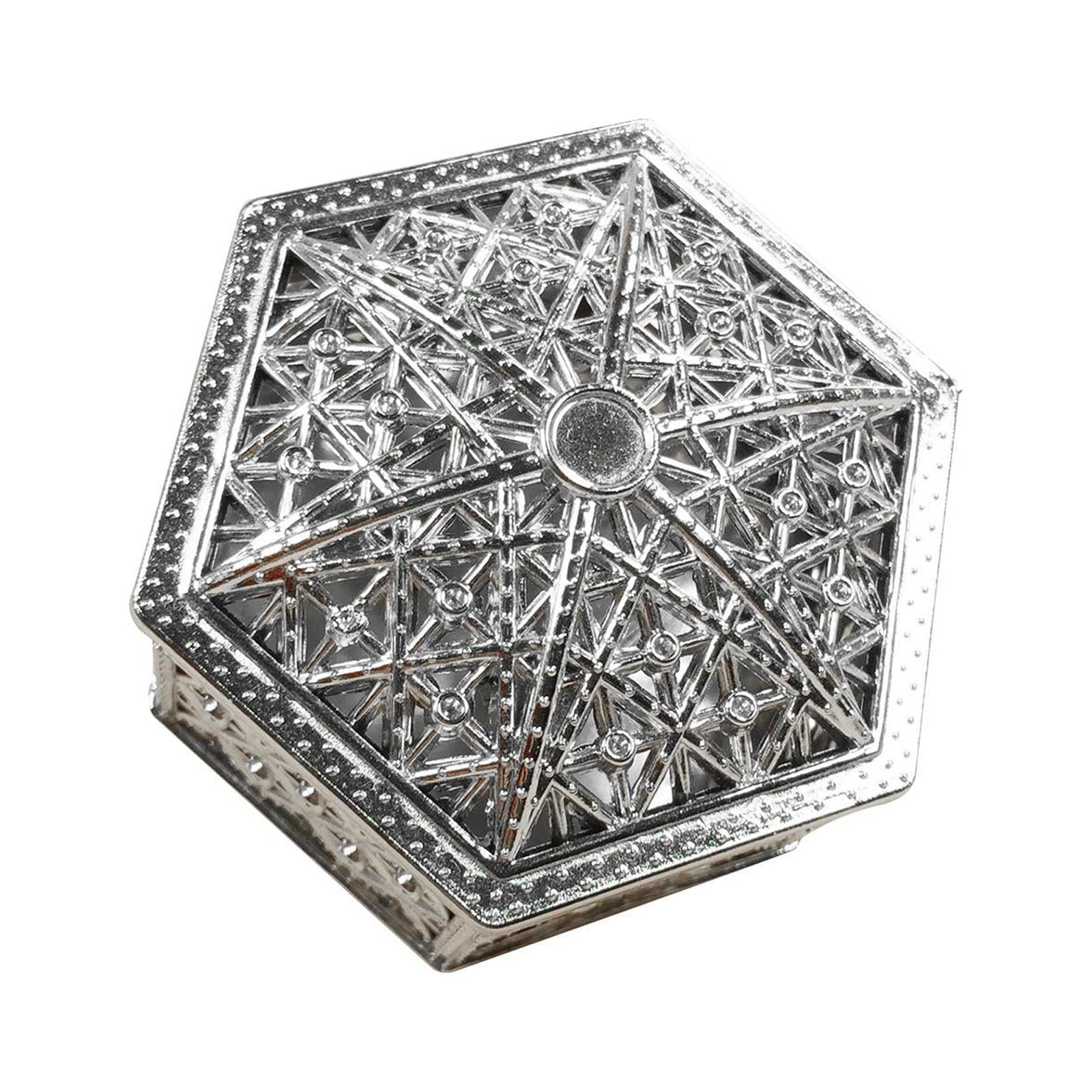 Hexagon Candy Box Chocolate Packaging Box Candy Trinket Box Decorative ...