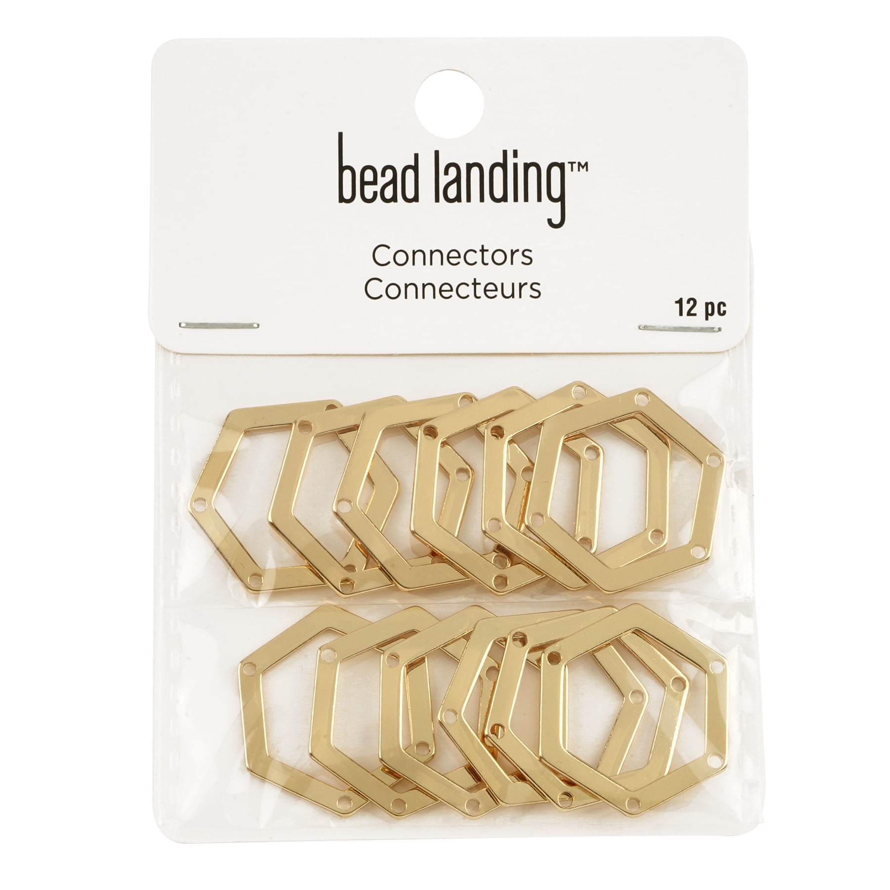Hexagon Connectors by Bead Landing™ 12pc - Walmart.com