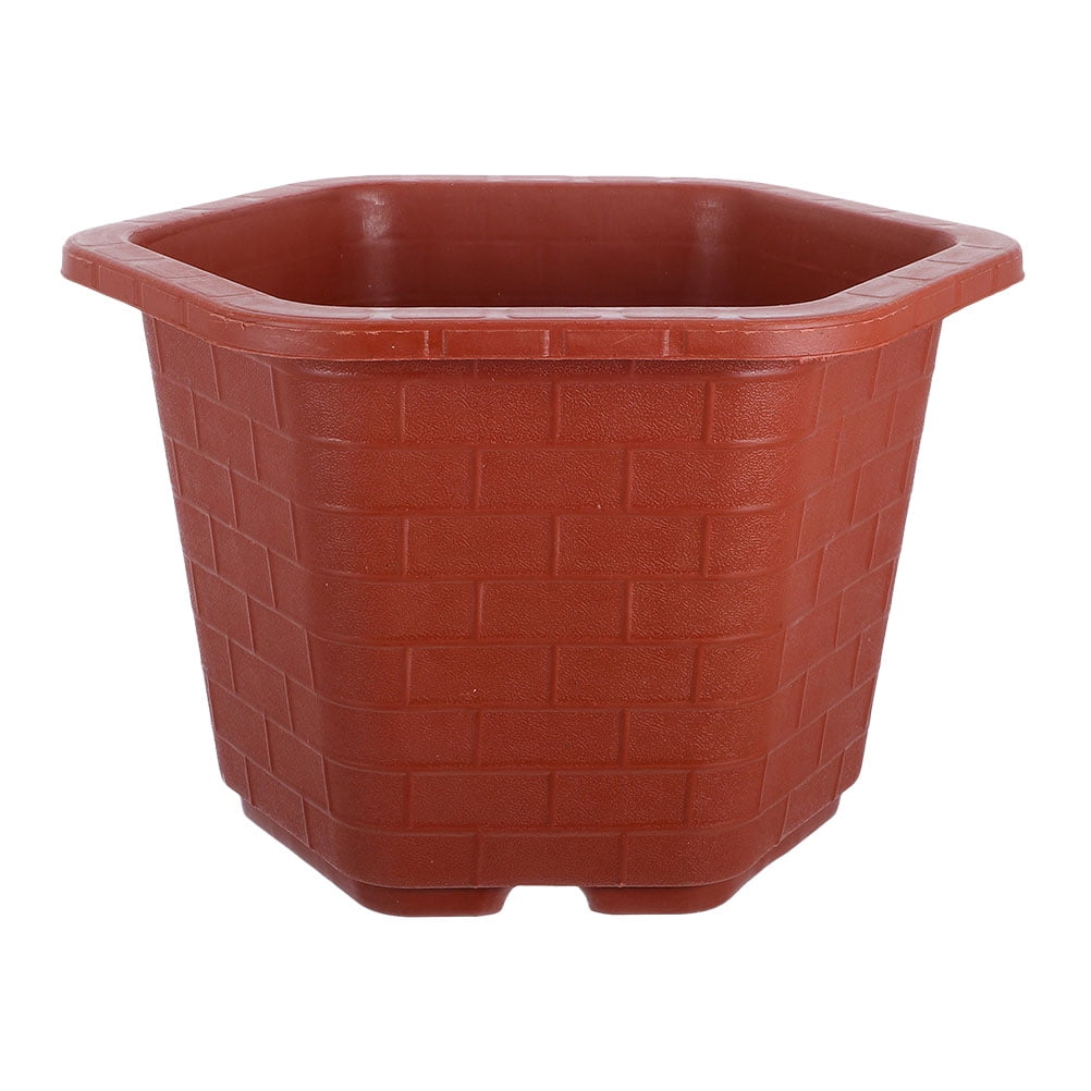 Hexagon Flower Pots for Office Bonsai Stylish Plant Nursery Containers ...