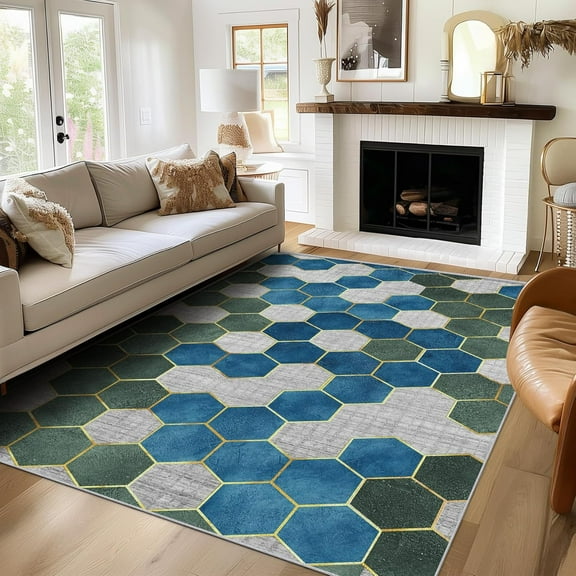 Explore a Wide Selection of Hexagon Rugs for Your Home Decor