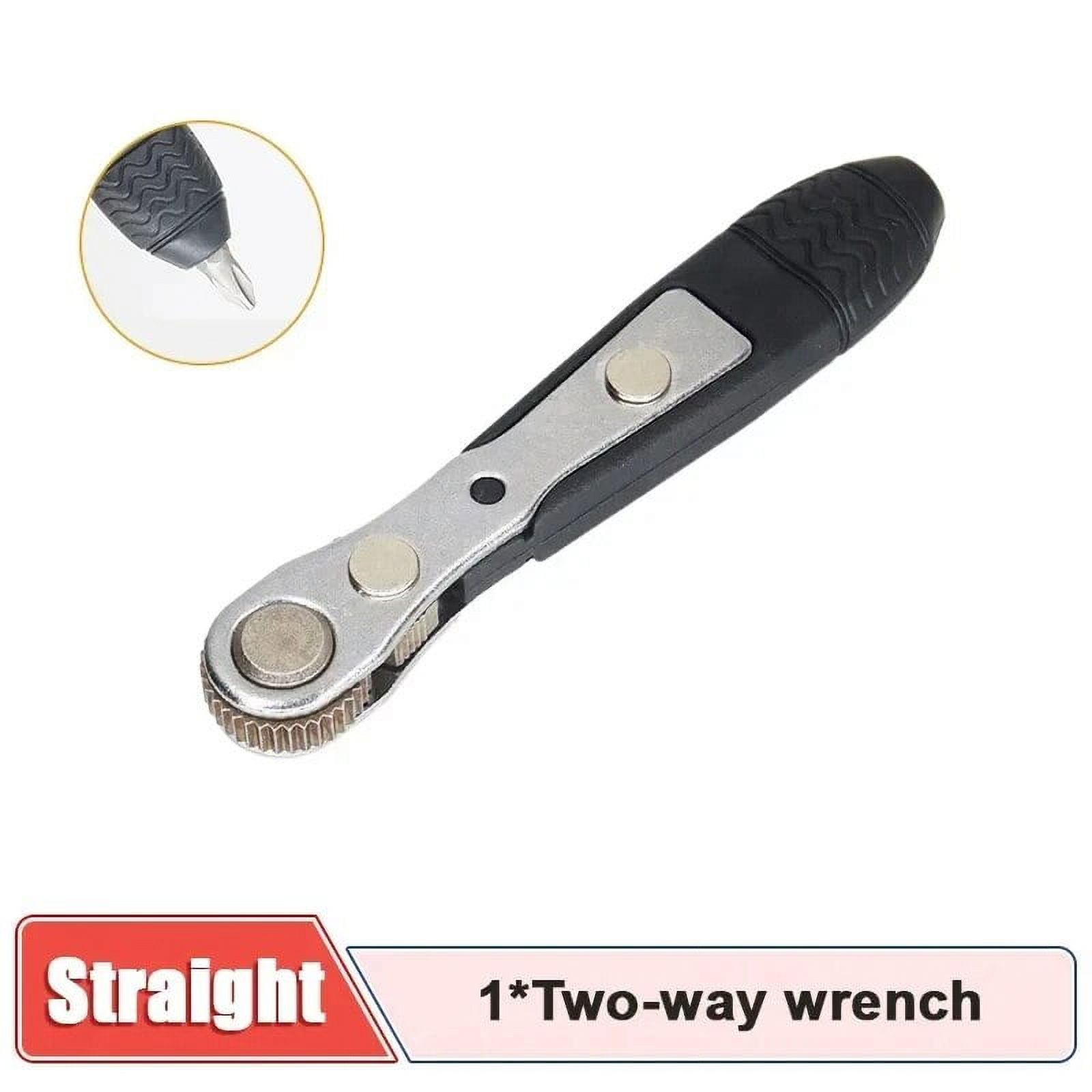 Hexagon Ratchet Spanner 1/4 Inch Hex Quick Release Socket Household ...