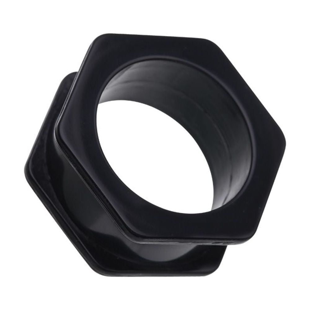 Hexagon Shape Screw Looking Nut Bolt Flexible Silicone Double Flared ...