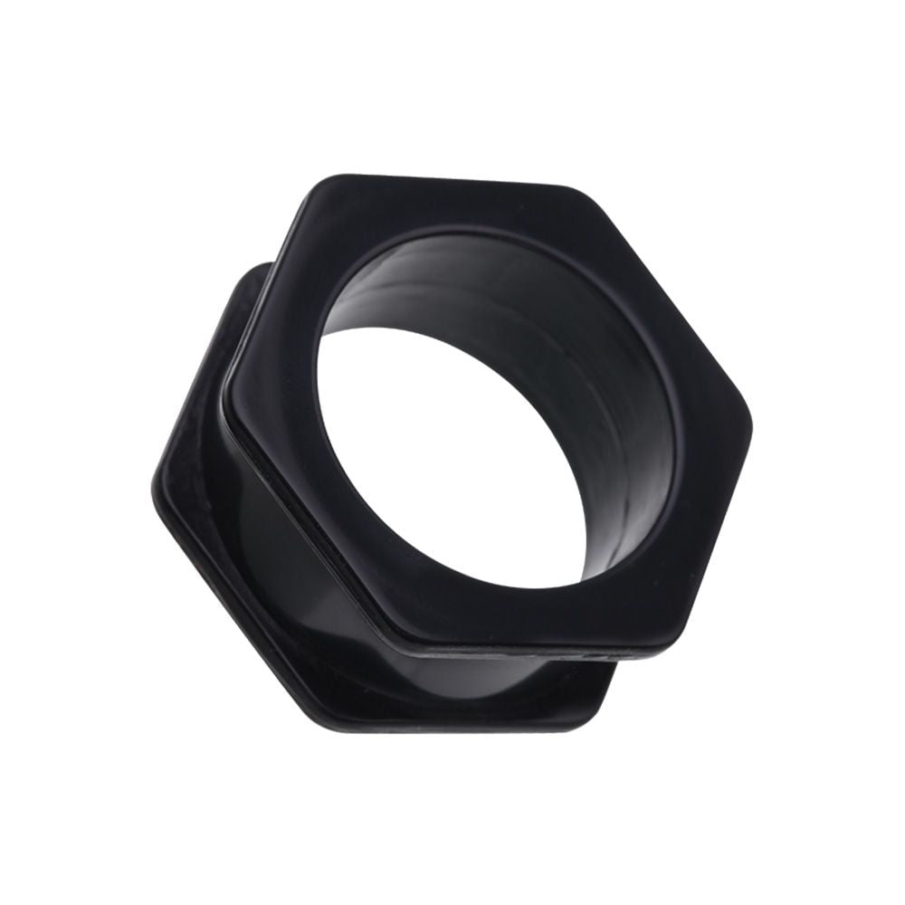 Hexagon Shape Screw Looking Nut Bolt Flexible Silicone Double Flared ...