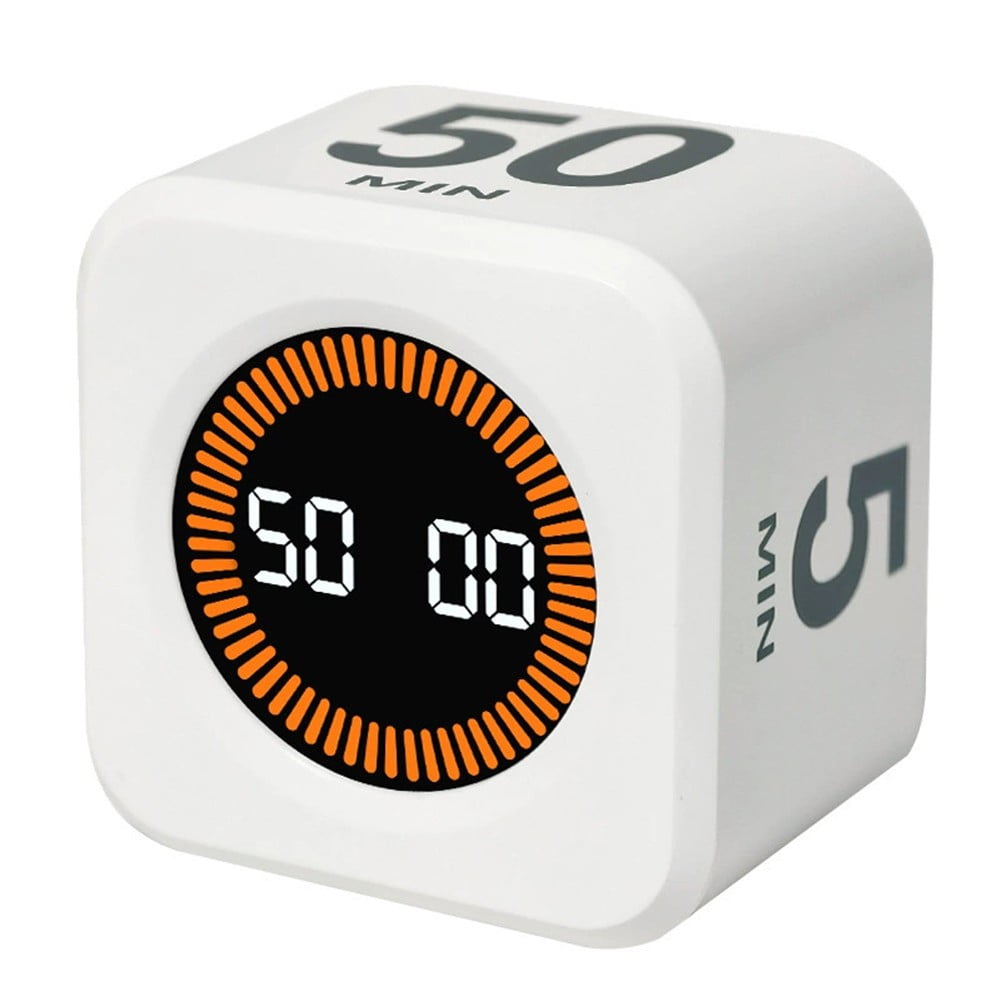 Hexagon Visual Flip Timer For Kids Digital Study Pomodoro Cooking Timer ...