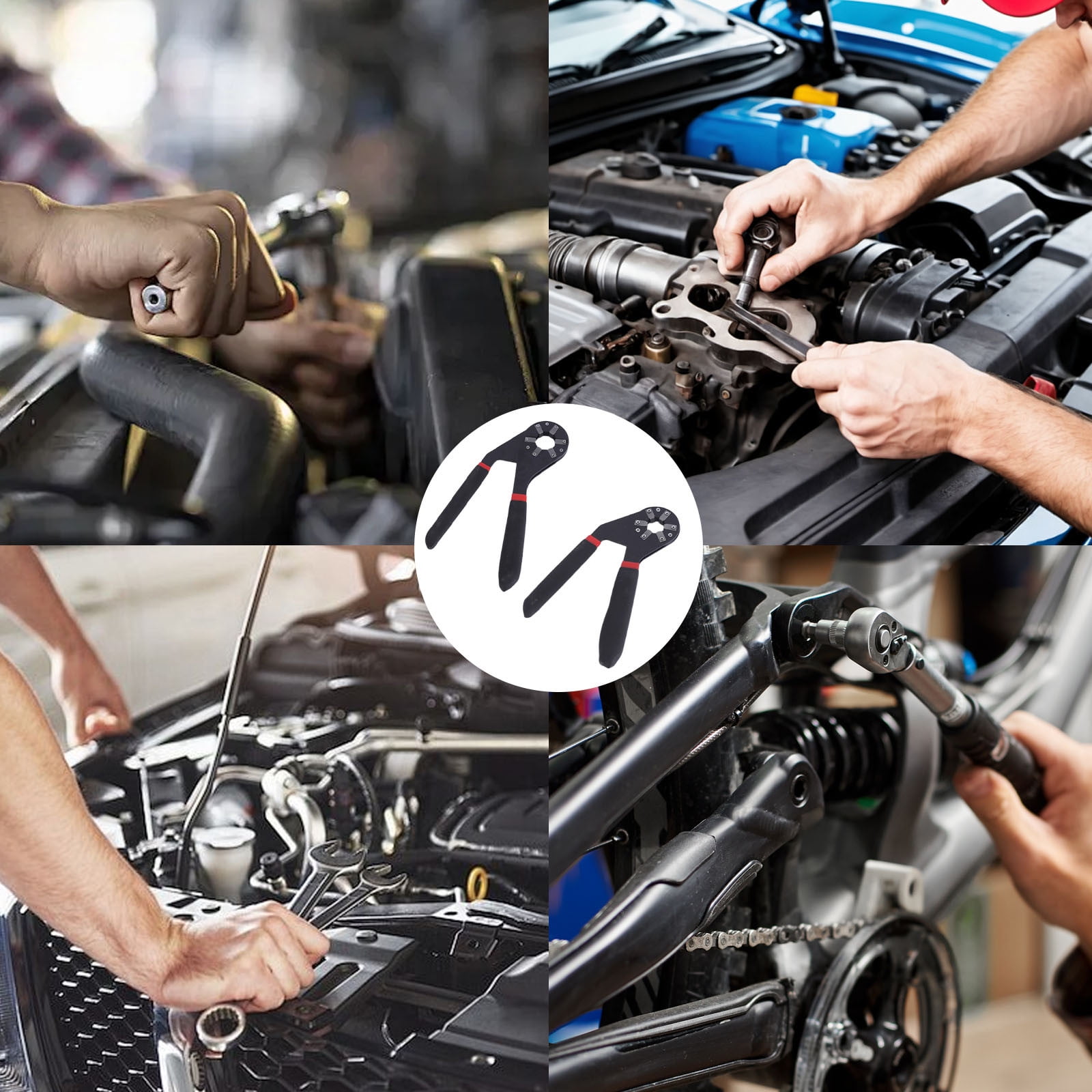 Bksdlh Hexagonal Adjustable Wrench, Clamping Mechanism, Rust-resistant ...