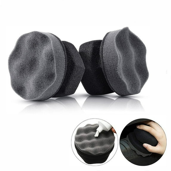 Hexagonal Car Body and Tire Sponge Applicator, Reusable Detailing ...