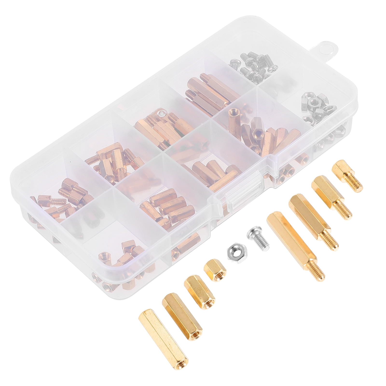 Hexagonal Copper Column Brass Column Nut Isolation Column Hexagonal ...