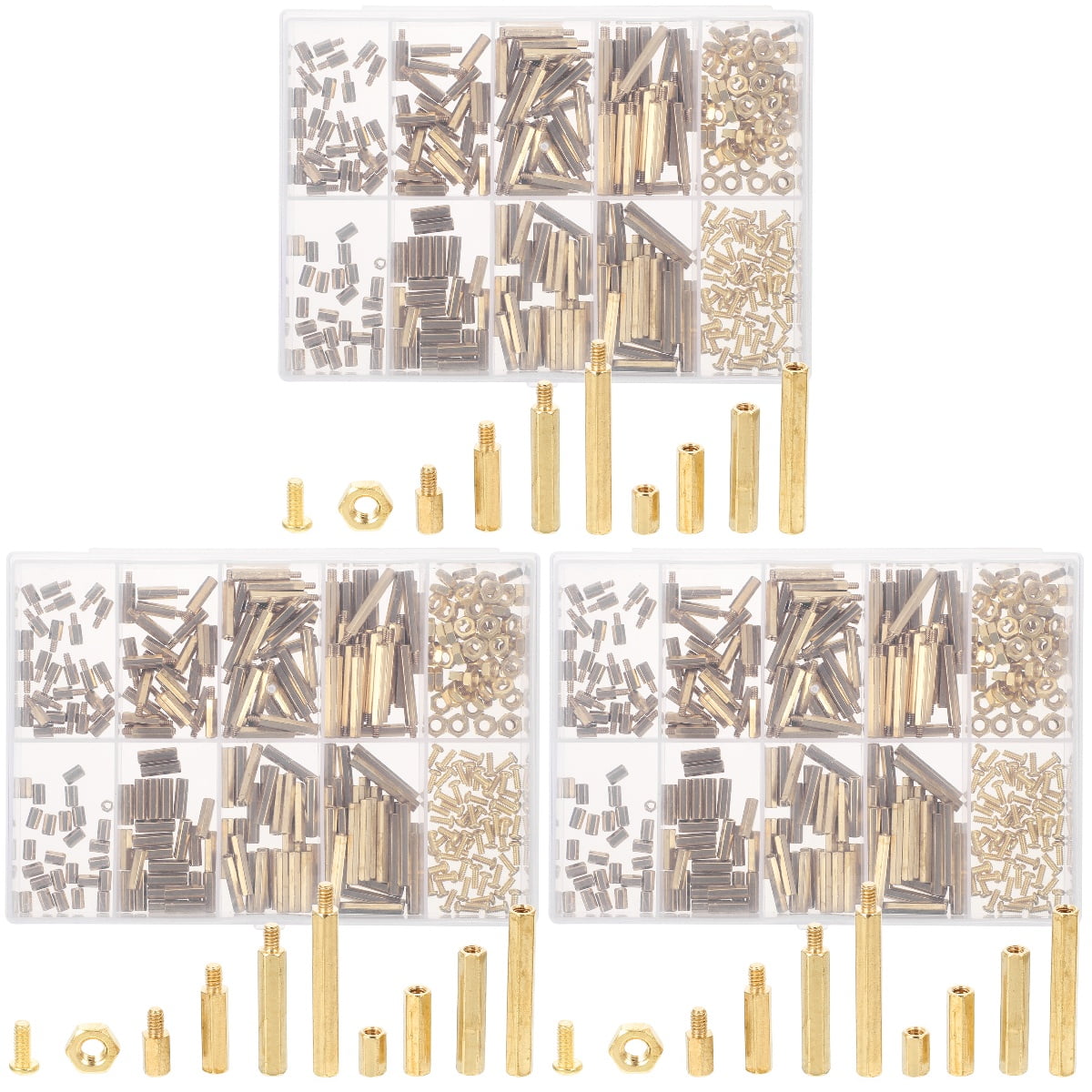 Hexagonal Copper Column Laptop Computer Wall Mount Holder Small Screws ...