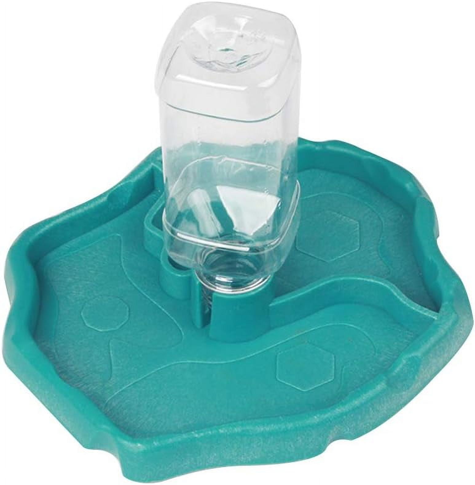 Hexagonal Design Reptile Water Dispenser, Automatic Reptile Feeder with ...