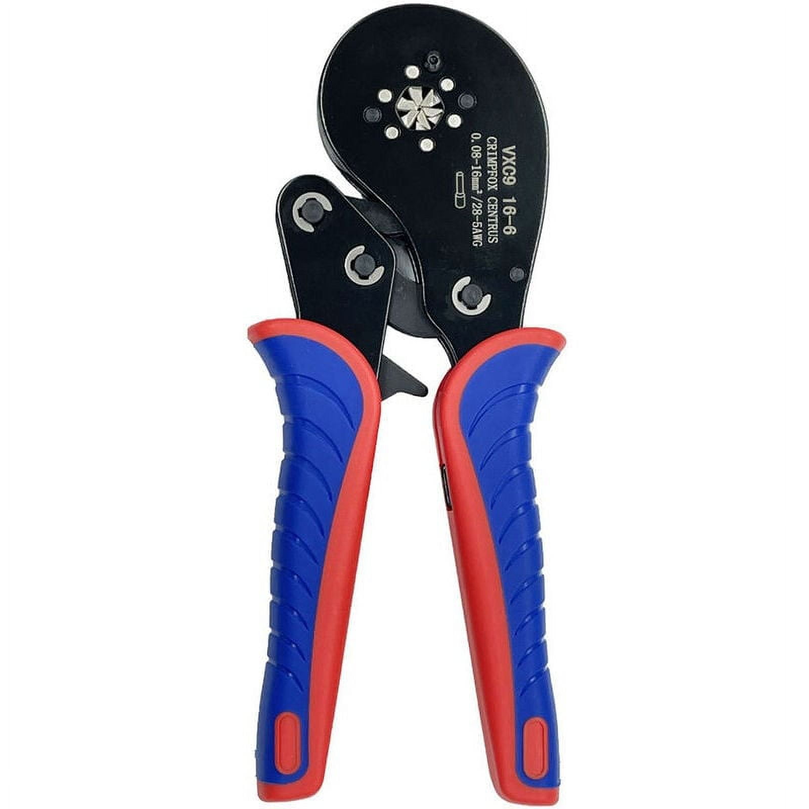 Hexagonal Ferrule Crimping Tool, Professional Crimper for Square Jaw ...