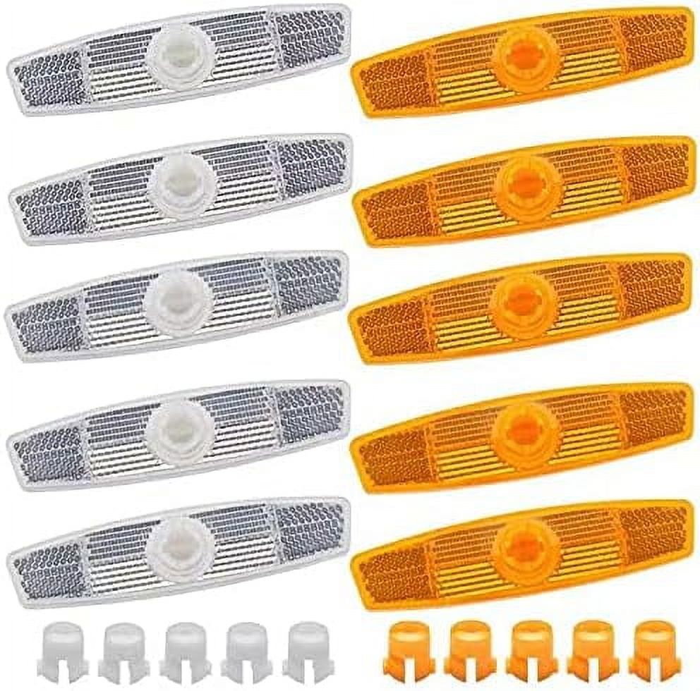 Hexagonal Honeycomb Design Reflectors, Night Cycling Safety Essentials ...