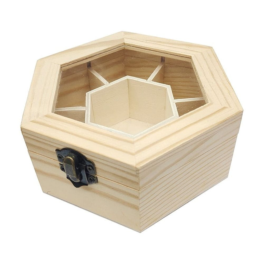Hexagonal Packaging Box, Jewelry Sorting and Storage Box, Stylish ...