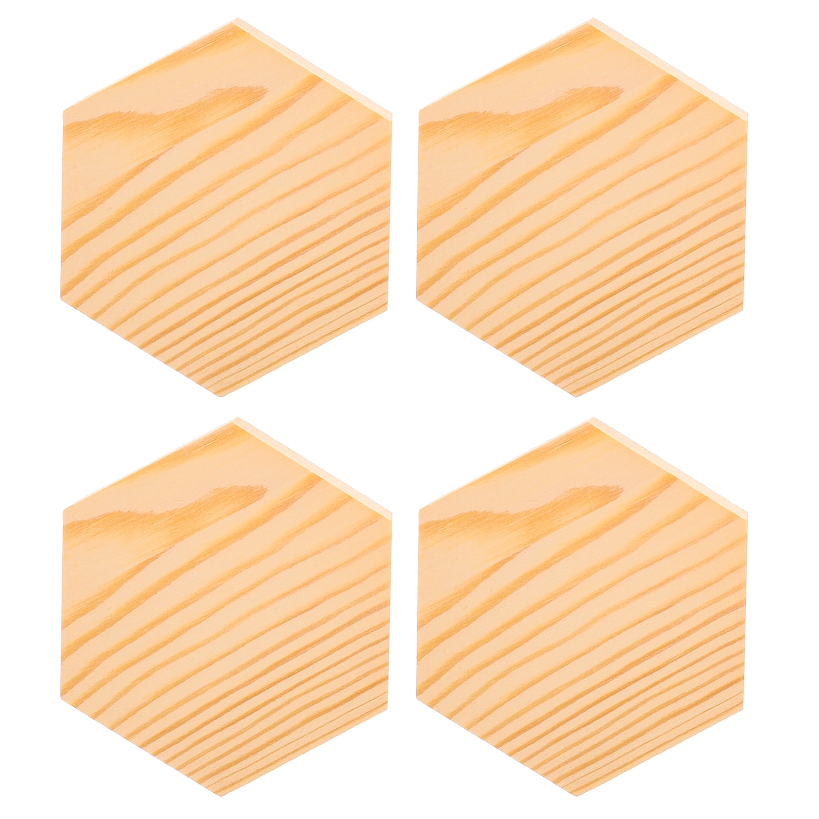 Hexagonal Pine Chips Nativity Craft Board 1/8 Inch Thick Woodsy Decor ...