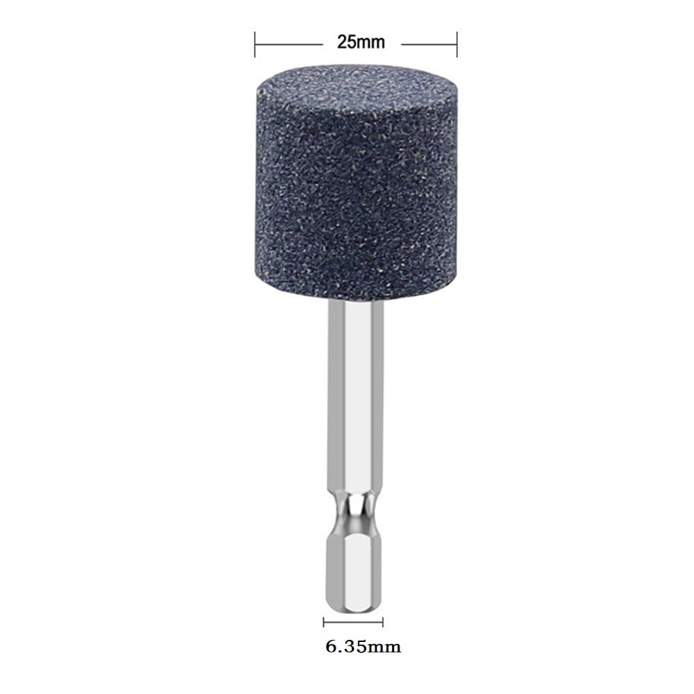 Hexagonal Shank Grinding Wheel Sharpening Head Portable Grinding Drill ...