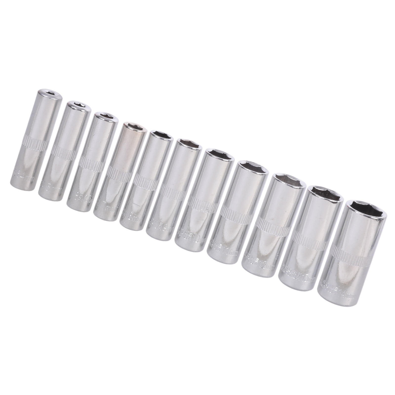 Hexagonal Short Socket Wrench Steel Hand Socket Wrench Head 4-14mm ...
