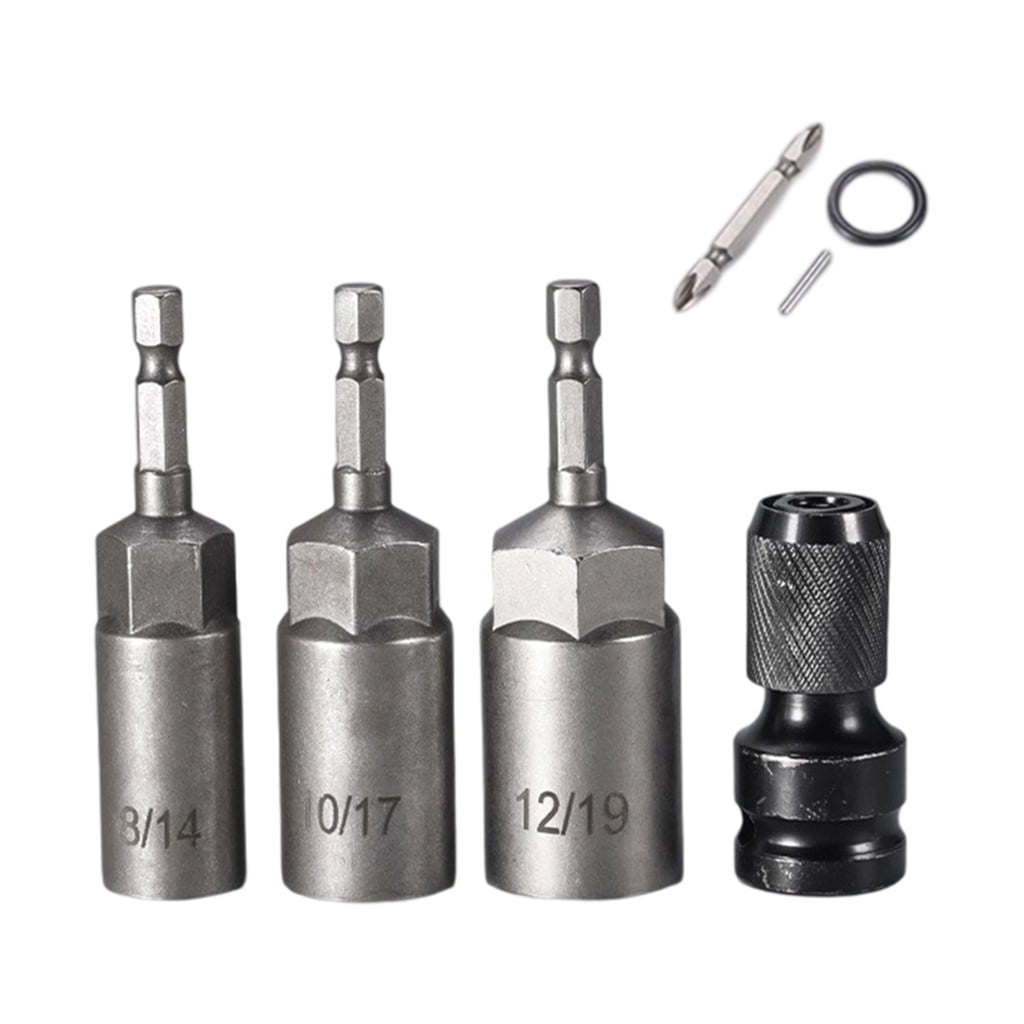 Hexagonal Socket Spanner Tool Set 8/14/10/17/12/19mm Retractable Design ...