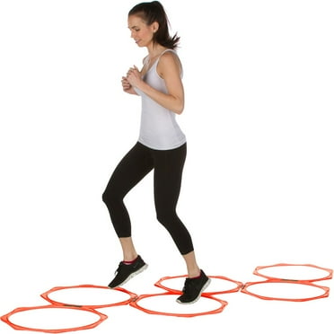 Speed & Agility Training Rings - Set of 12 - 16" Diameter - With ...