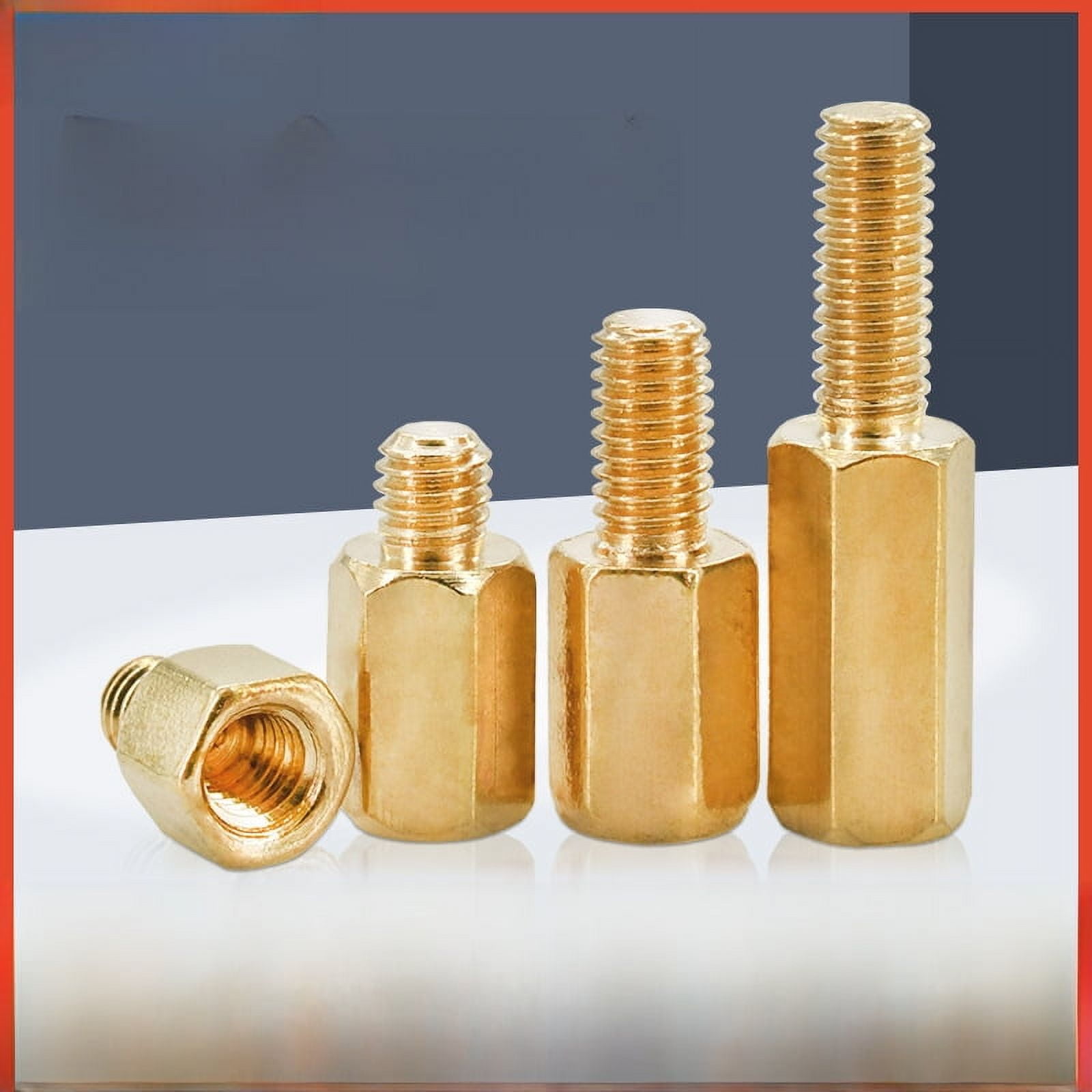 Hexagonal copper column single head link stud isolation screw spacing ...