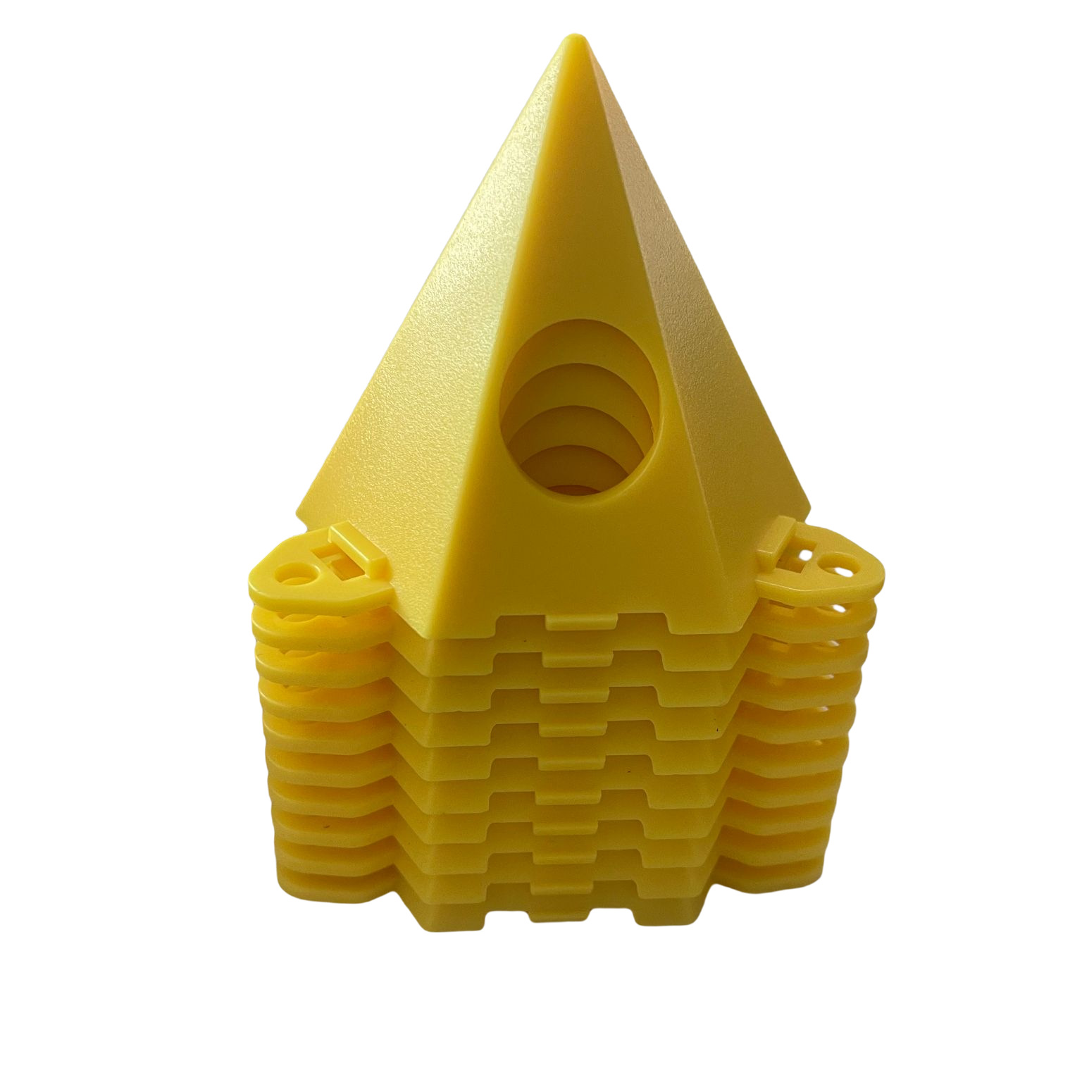 Hexagonal paint rack pyramid spray paint auxiliary bracket can be ...