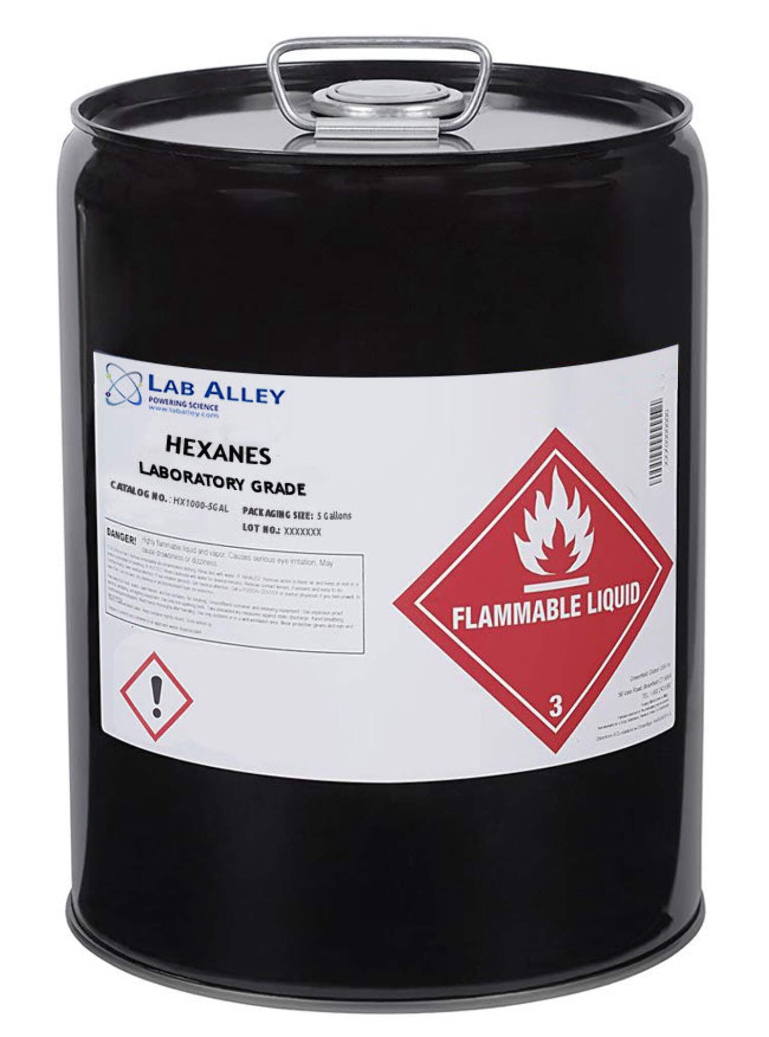 Hexanes Lab Grade 5GAL - Walmart.com