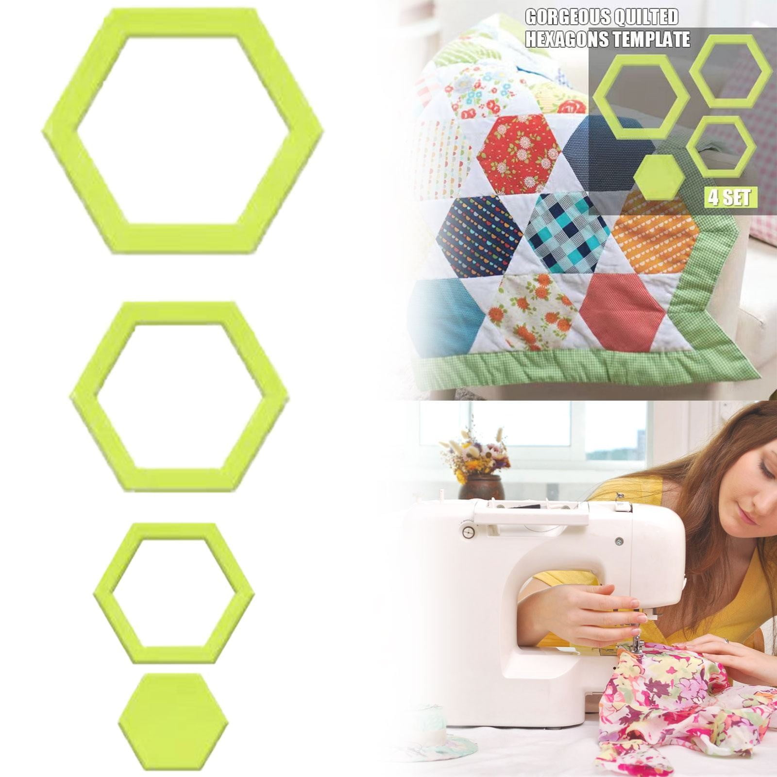 Hexang Recommend Positioner Gorgeous Hexagonal Patchwork Sewing ...